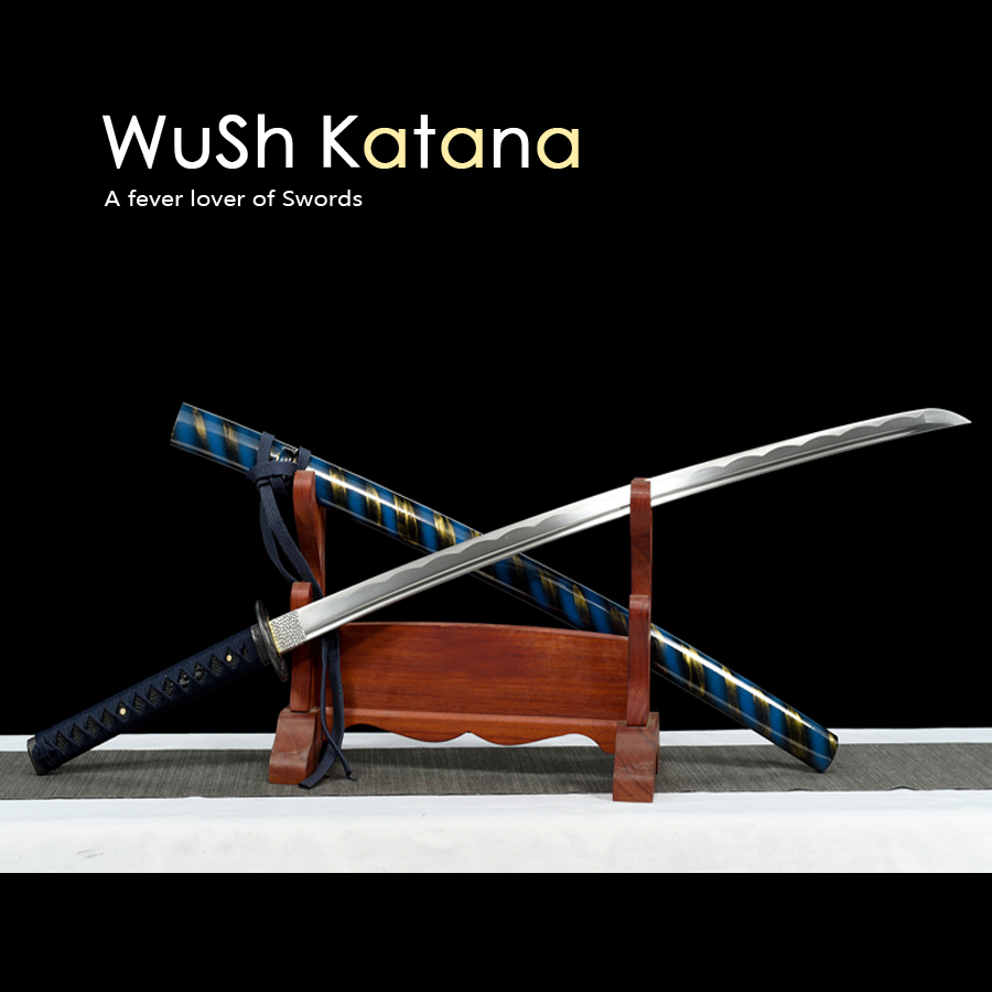 Warrior Ninja Katana Japanese Sword Sabre Combat Knife Treasured Sword ...