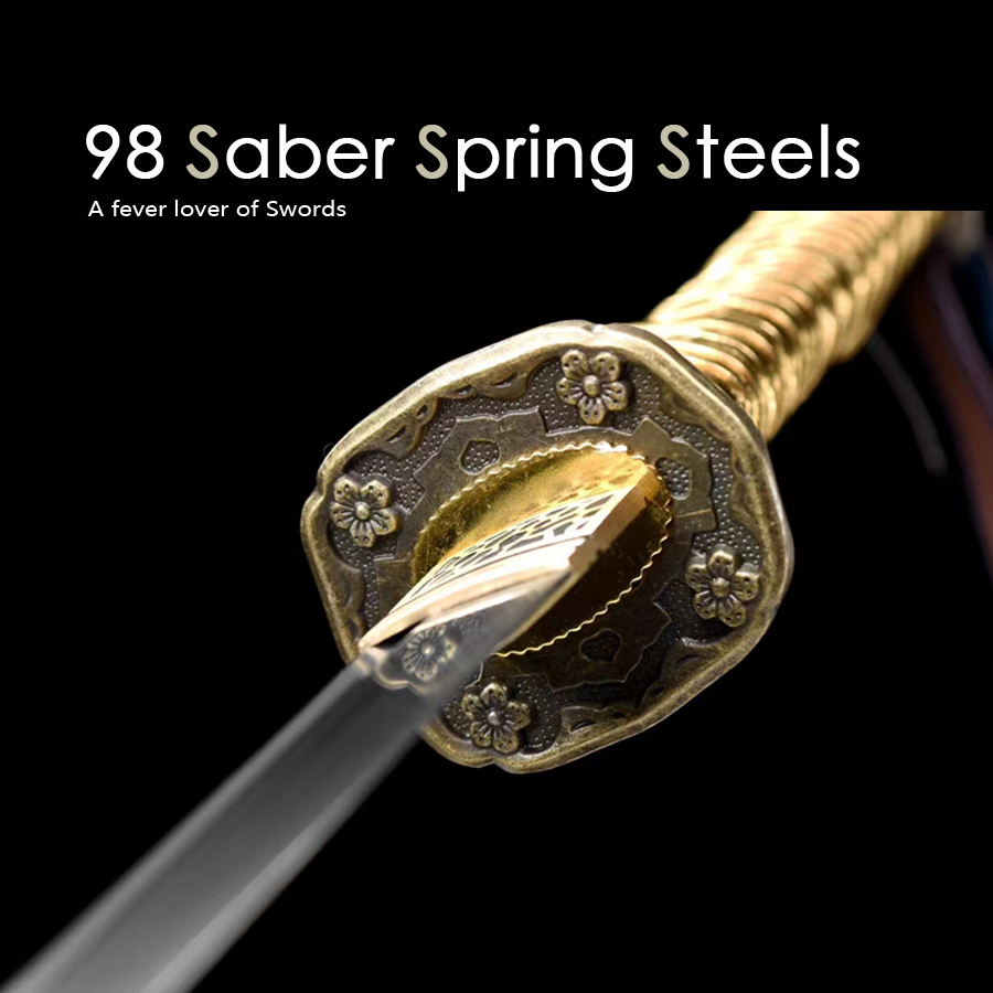 98 Sabre Ninja Katana Japanese Sword Sabre Combat Knife Soldier's Short ...