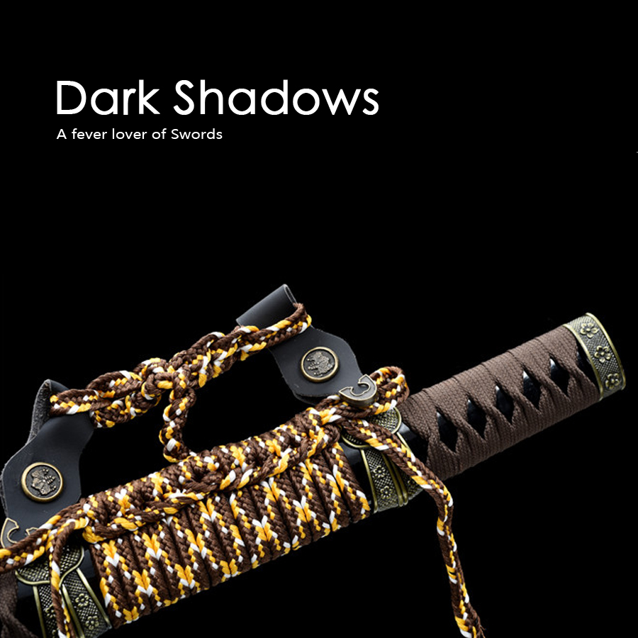 Dark Shadows Ninja Katana Japanese Sword Sabre Combat Knife Soldier's ...