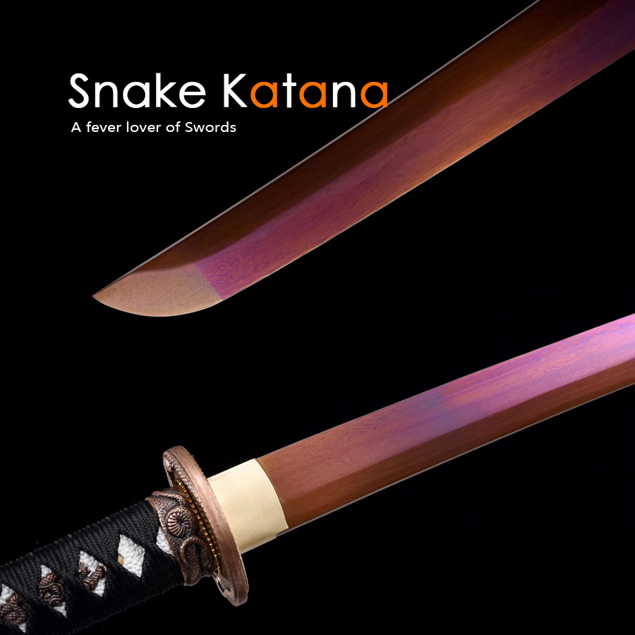 Snake Ninja Katana Japanese Sword Sabre Combat Knife Soldier's Sword ...
