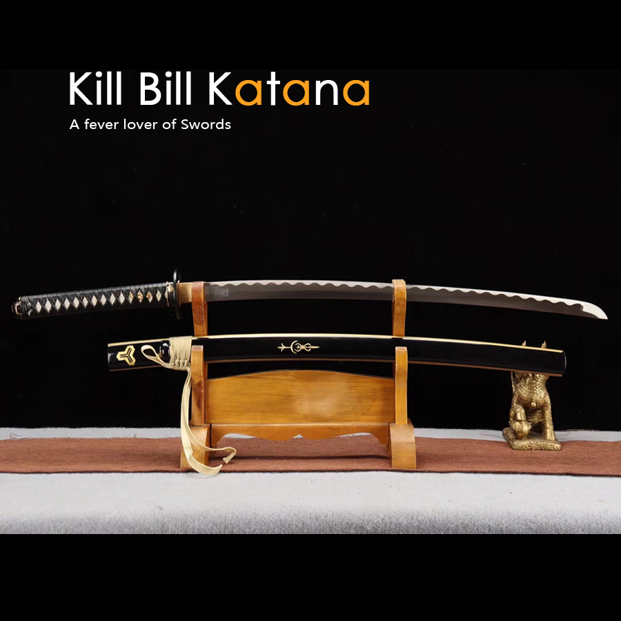 Kill Bill Ninja Katana Japanese Sword Sabre Combat Knife Soldier's ...