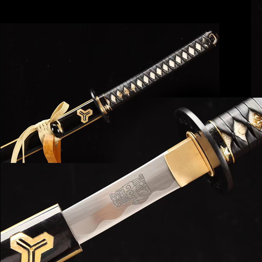 Kill Bill Ninja Katana Japanese Sword Sabre Combat Knife Soldier's ...