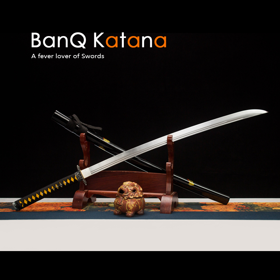 BanQ Ninja Katana Japanese Sword Sabre Combat Knife Soldier's Sword ...