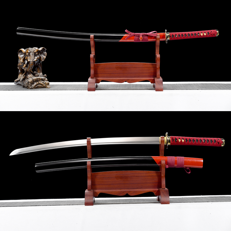 ZhuYE Ninja Katana Japanese Sword Sabre Combat Knife Soldier's Sword ...